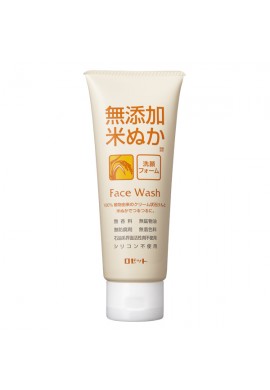 Rosette Free Additive Rice Bran Face Wash Foam | Japanstore