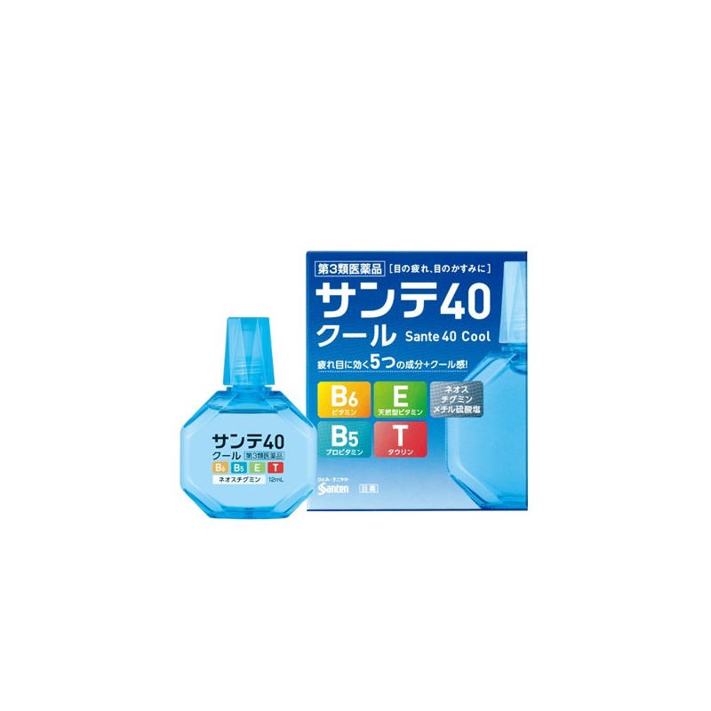 Santen Sante Medical 40 Cool Eye Drop | Japanstore | healing, cooling