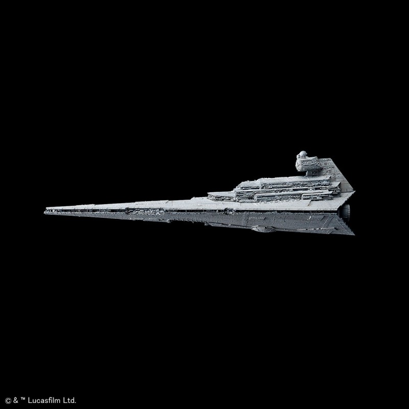 Bandai Star Wars Star Destroyer with LED Plastic Model Kit Japanstore