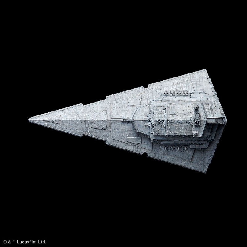 Bandai Star Wars Star Destroyer with LED Plastic Model Kit Japanstore